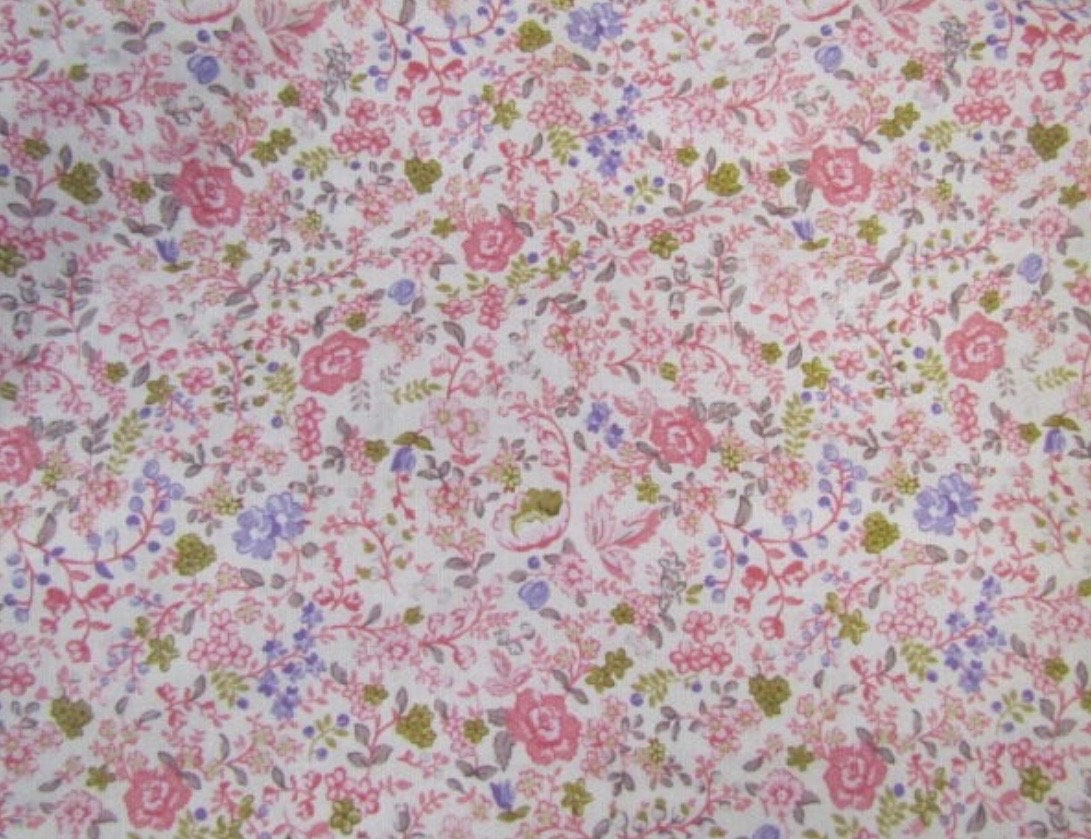 Pink Flower Colonial Day Dress Williamsburg American Historical Pioneer ...