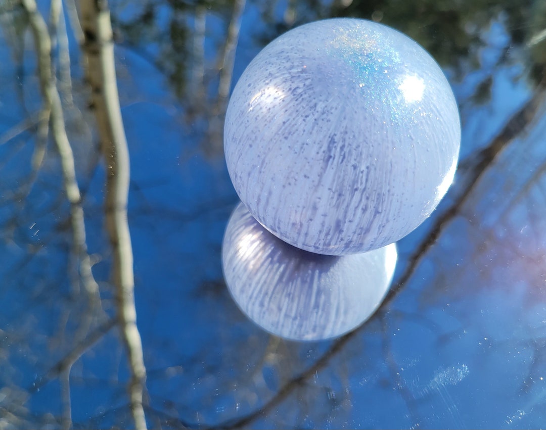 Small Resin Sphere, Paper Weight, Desk Accessory, Table Accessories ...