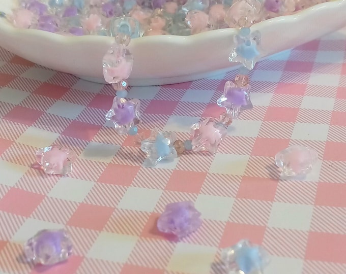 Pastel Beaded Star Bracelet - Etsy