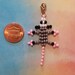 Beaded Possum Charm Keychain - Etsy