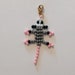 Beaded Possum Charm Keychain - Etsy