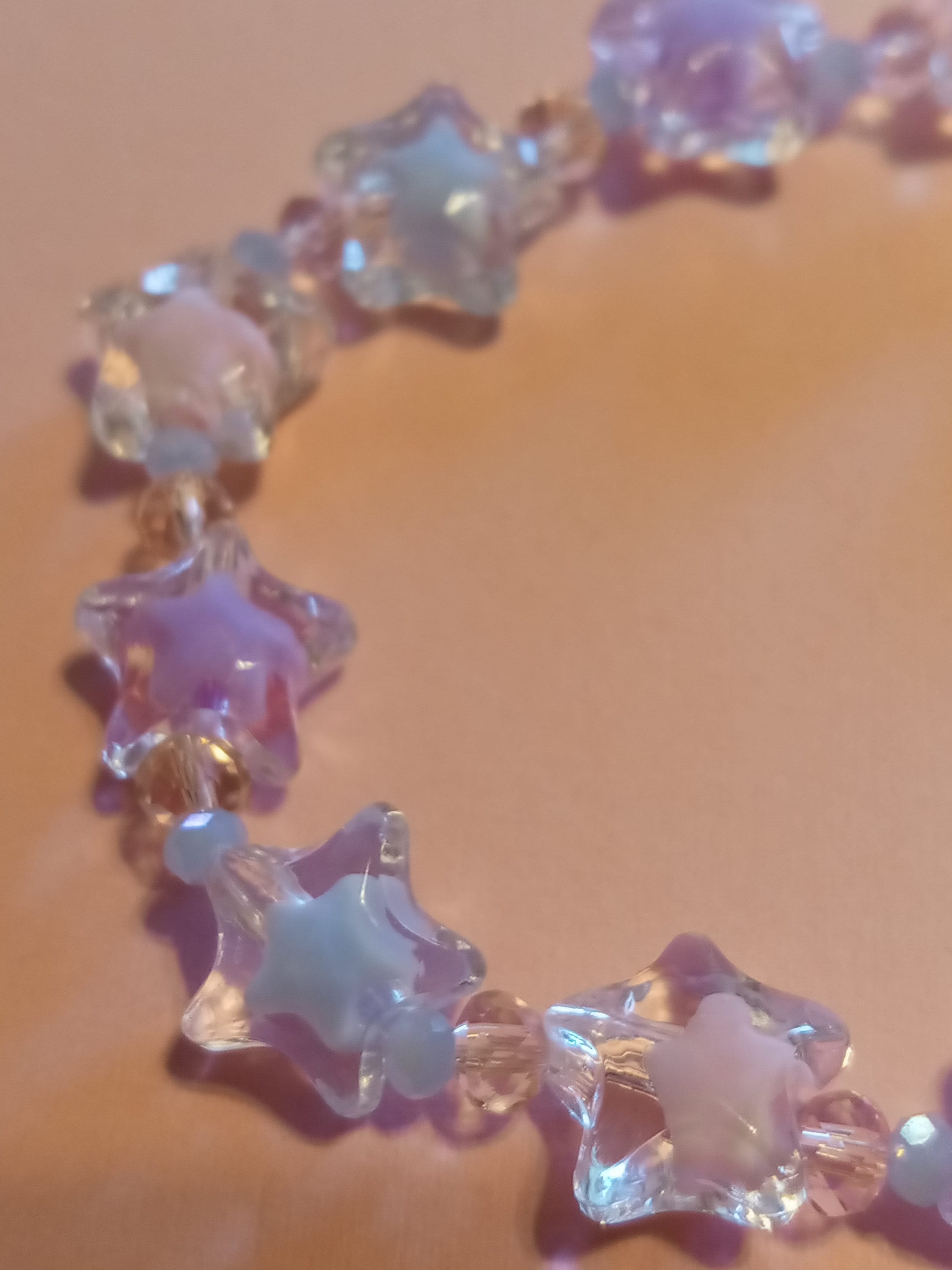 Pastel Beaded Star Bracelet - Etsy