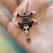 Beaded Possum Charm Keychain - Etsy