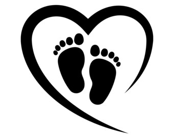 Baby Feet Dxf | Etsy