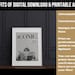 Luxury Magazine Poster | Luxury Magazine Cover | Luxury Bathroom Wall ...