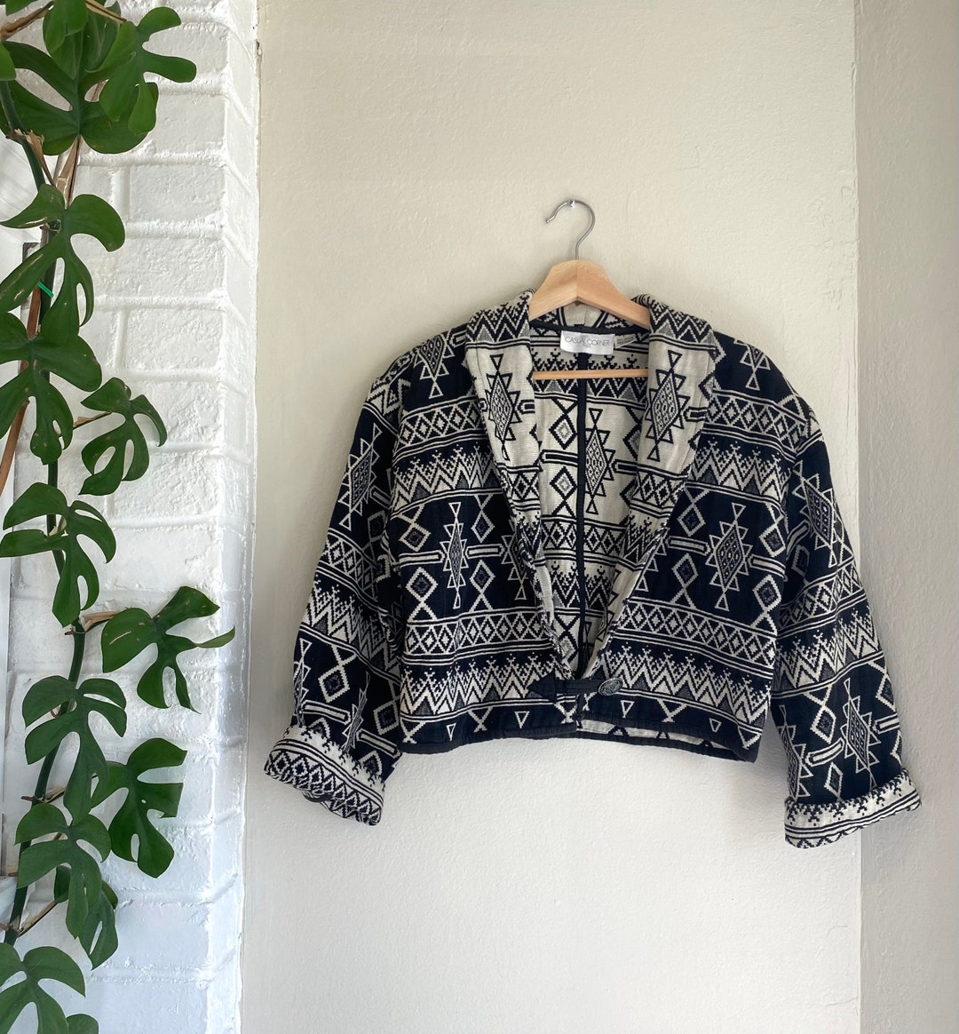 Vintage Cropped Flashback Jacket - Etsy