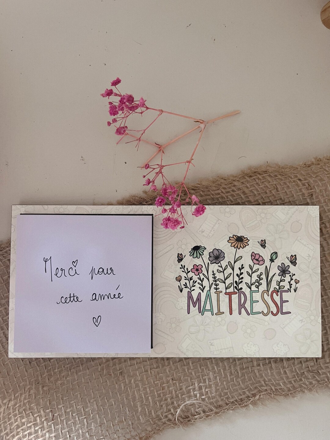Personalized Post-it Block for Teacher/teacher/atsem | End of Year ...