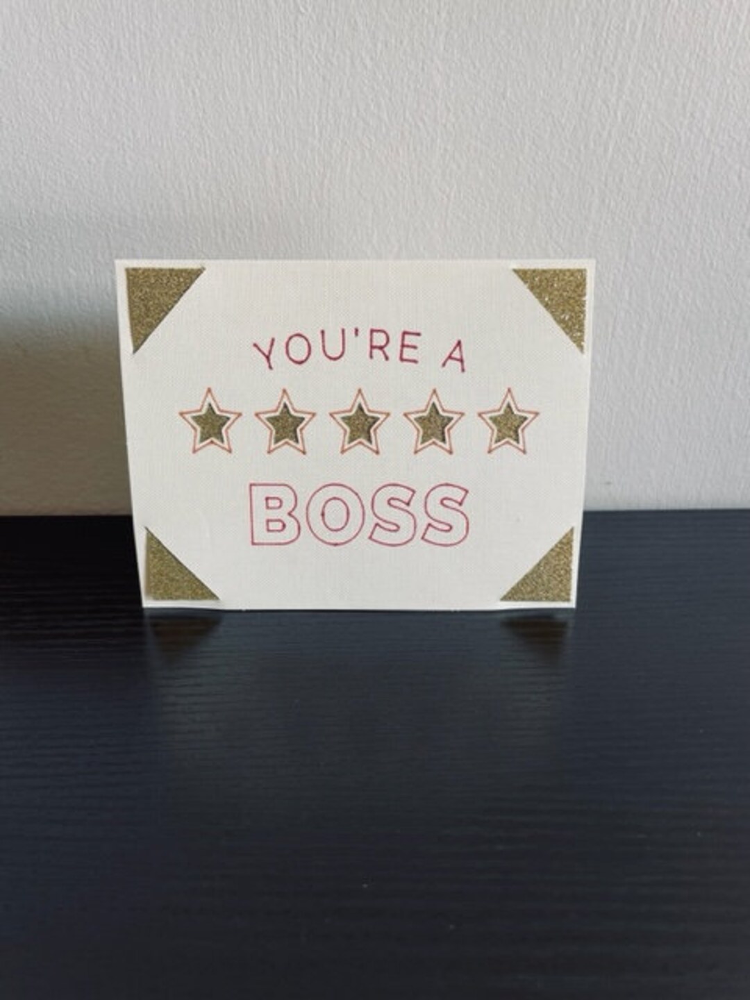 You're A 5-star Boss Card - Etsy