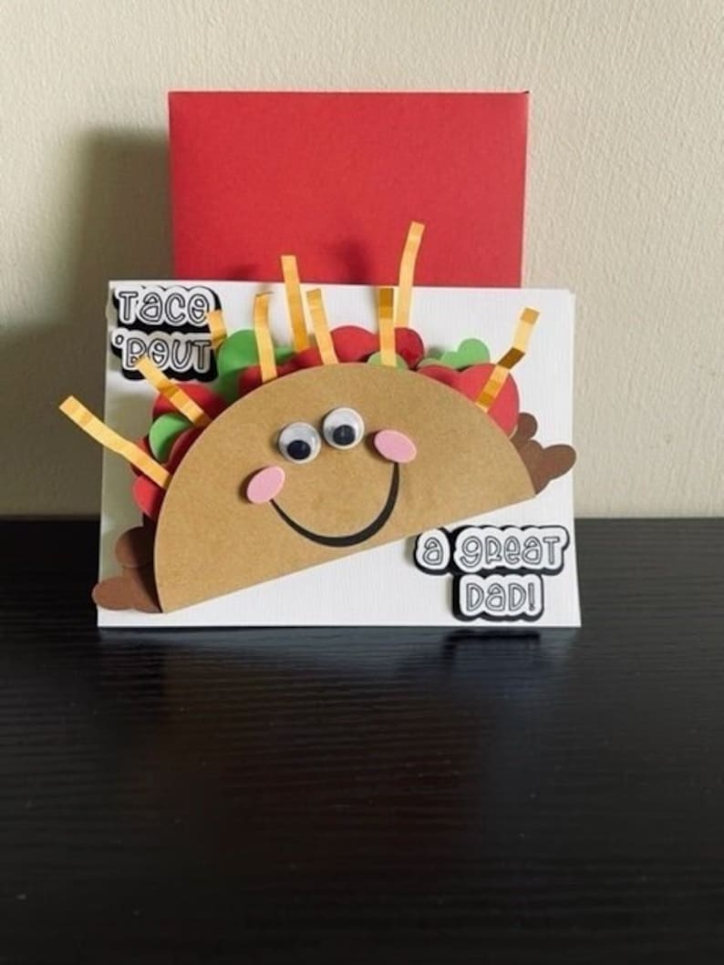 Taco 'bout A Great Dad Special Occasion Greeting Card - Etsy