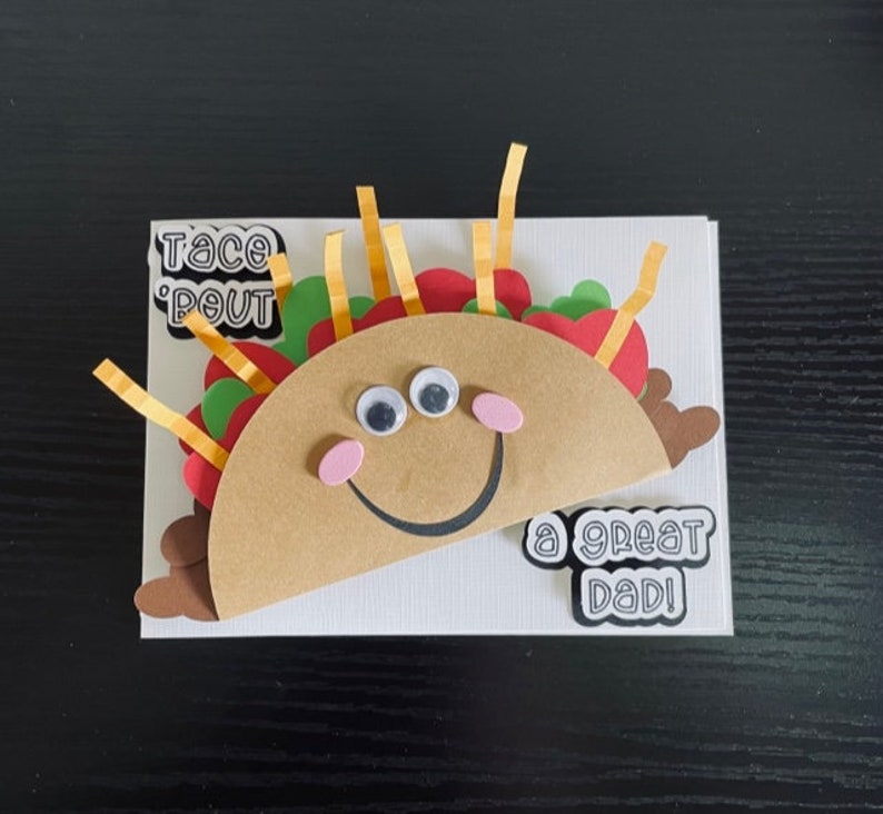 Taco 'bout A Great Dad Special Occasion Greeting Card - Etsy