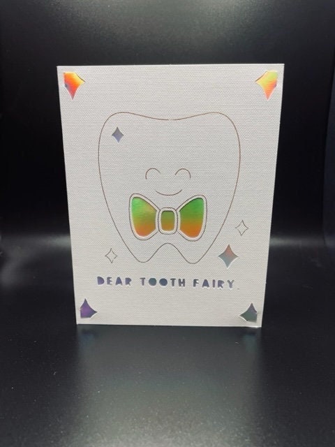 Dear Tooth Fairy Card - Etsy