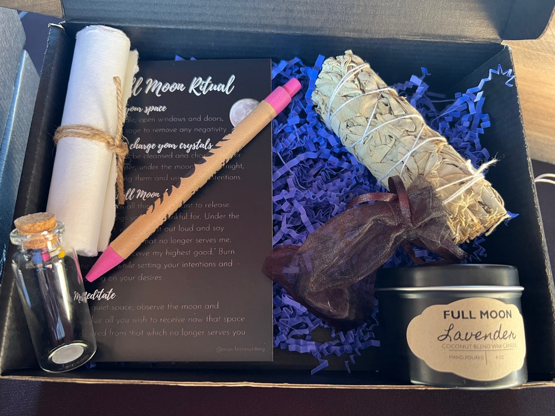 Full Moon Ritual Kit - Etsy