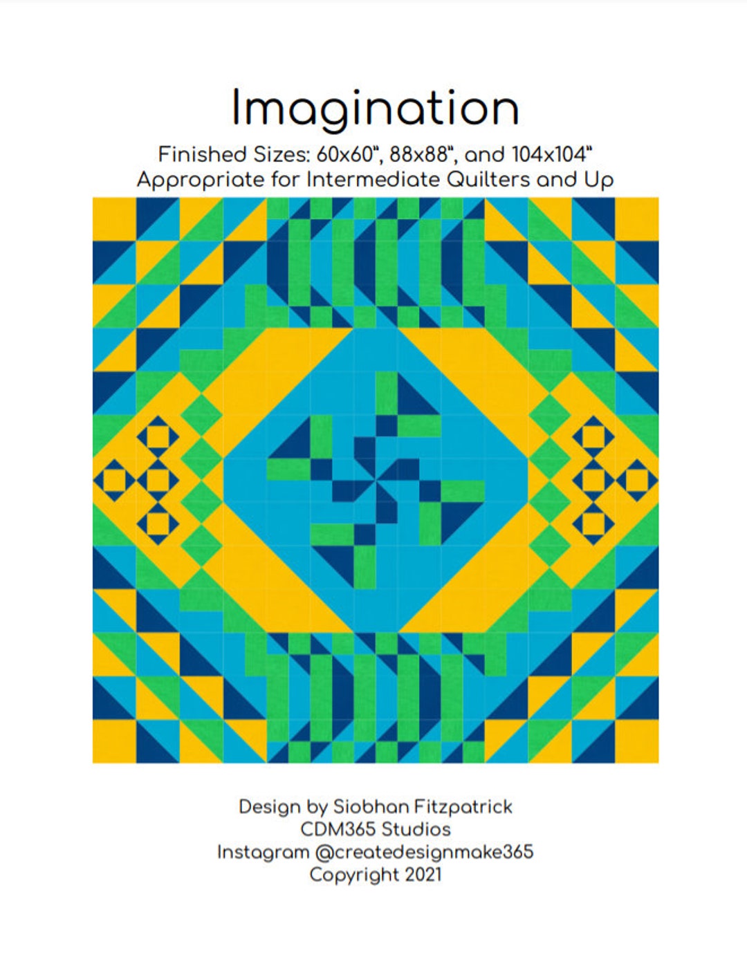 Imagination Quilt Pattern (download) - Etsy