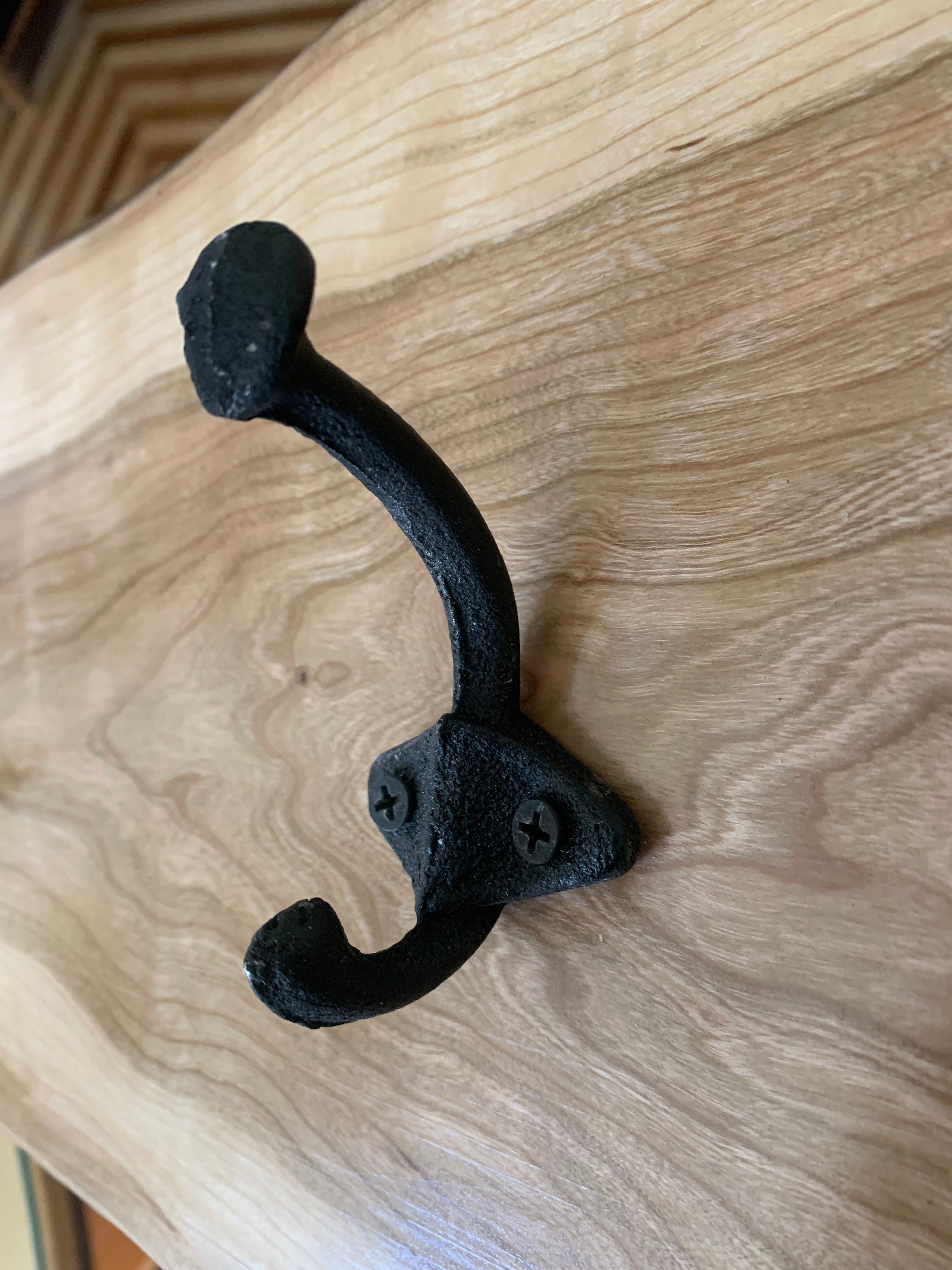 Live Edge Cherry Coat Rack | Etsy