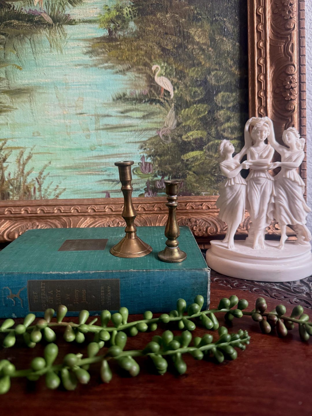 Vintage Miniature Brass Doll Size Candlestick Holders - Etsy