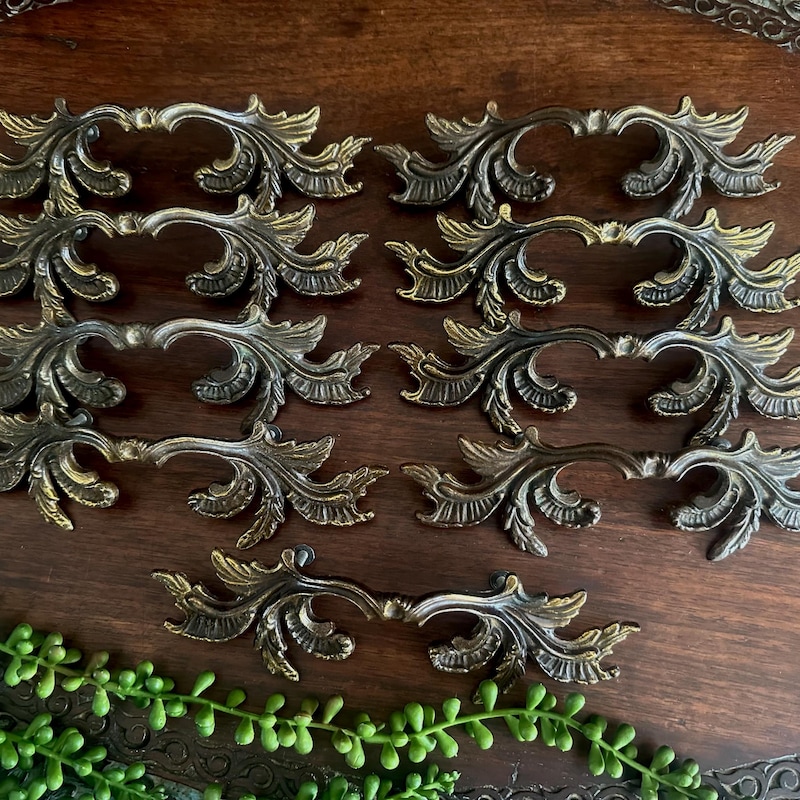 Vintage Drawer Pulls - Etsy