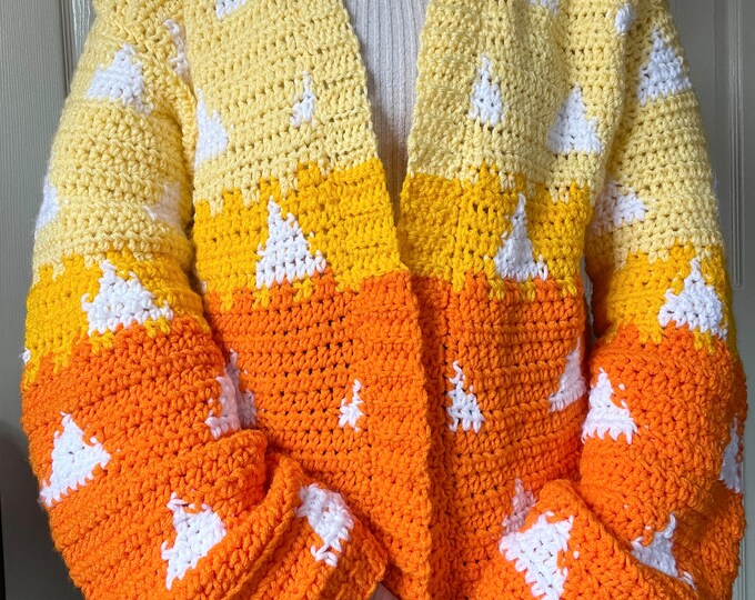 Zenitsu Inspired Cardigan - Demon Slayer - Zenitsu Cardigan - Anime ...