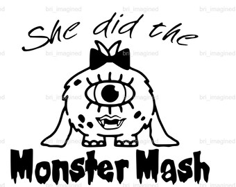 Monster Mash Svg - Etsy