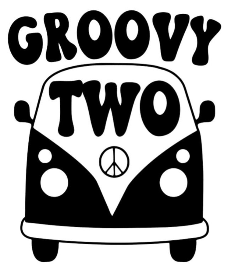Groovy Two SVG SVG Files for Cricut Instant Download SVG - Etsy