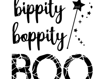 Bippity Boppity Boo Svg - Etsy