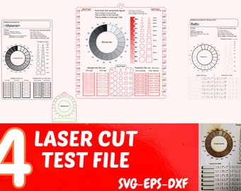 Laser Cut Test Files - Etsy UK