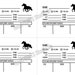 Printable Horse Stall Cards With Feed Schedule, Horse Show or Barn ...
