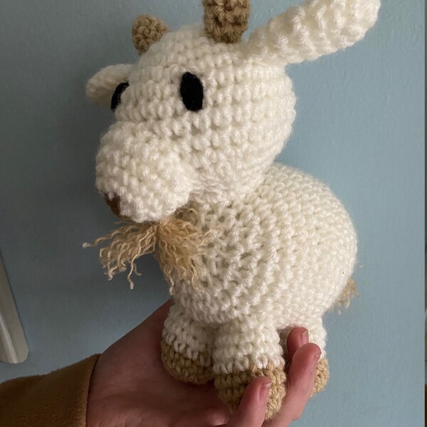 Stuffed Goat - Etsy