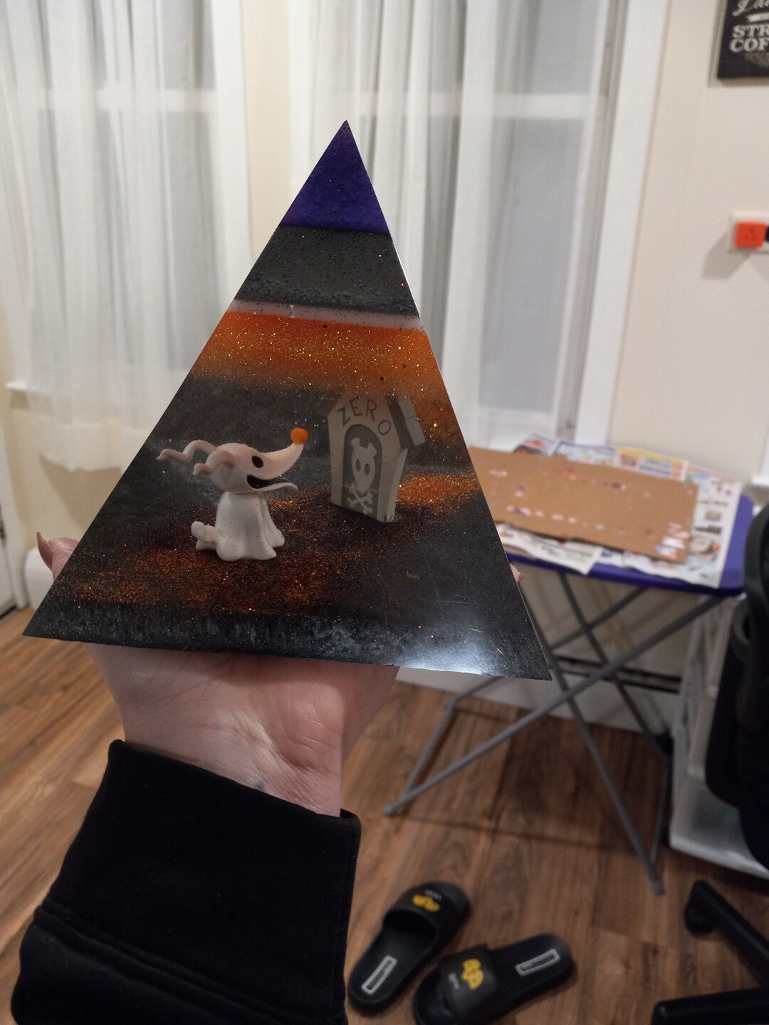 Large Resin Pyramid - Etsy