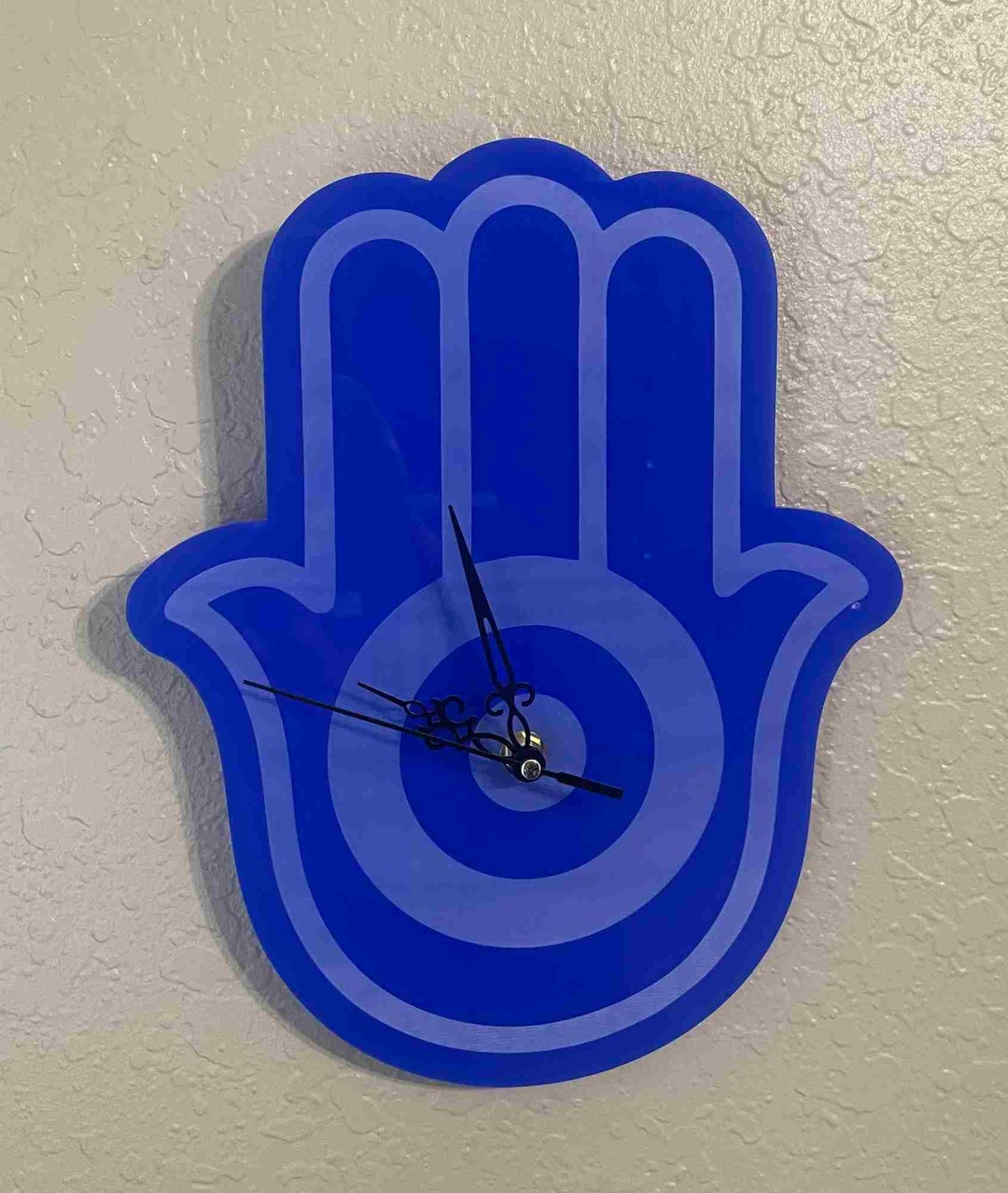 Symbol Clocks, Evil Eye Protective Symbol, Lotus Flower - Etsy