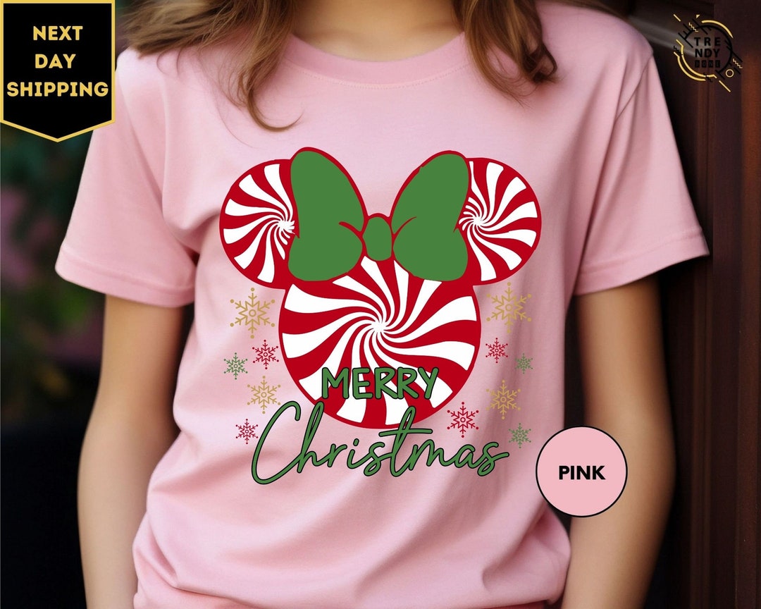 Disney Christmas Shirt, Peppermint Candy Shirt, Minnie Mickey ...