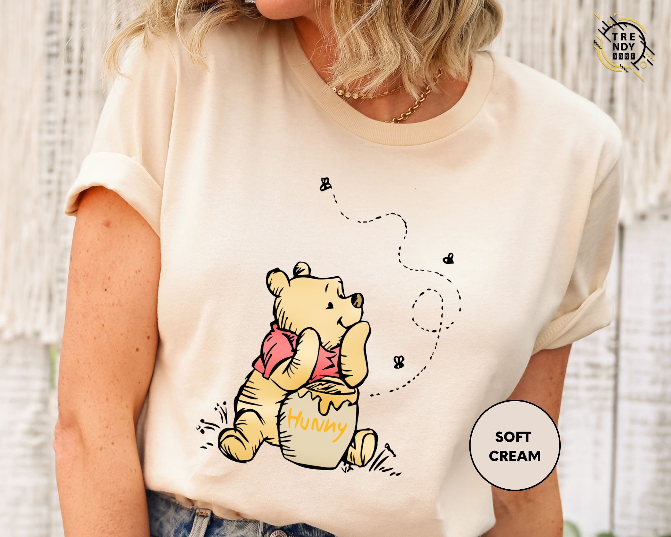 Vintage Pooh Shirt, Minimal Winnie the Pooh Shirt, Disney Trip Shirt ...