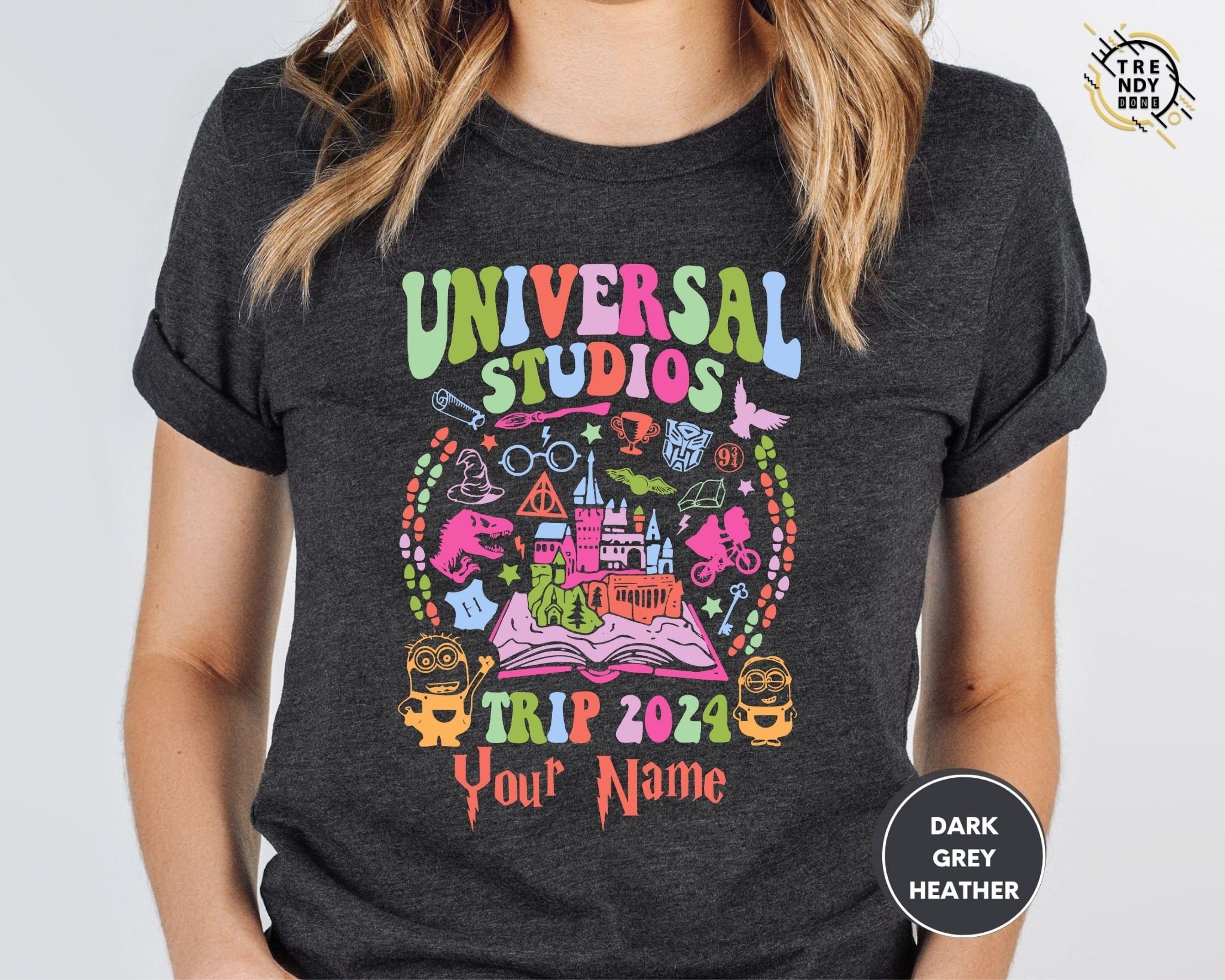 Custom 2024 Universal Studios Family Trip Shirt, Wizard House Family ...