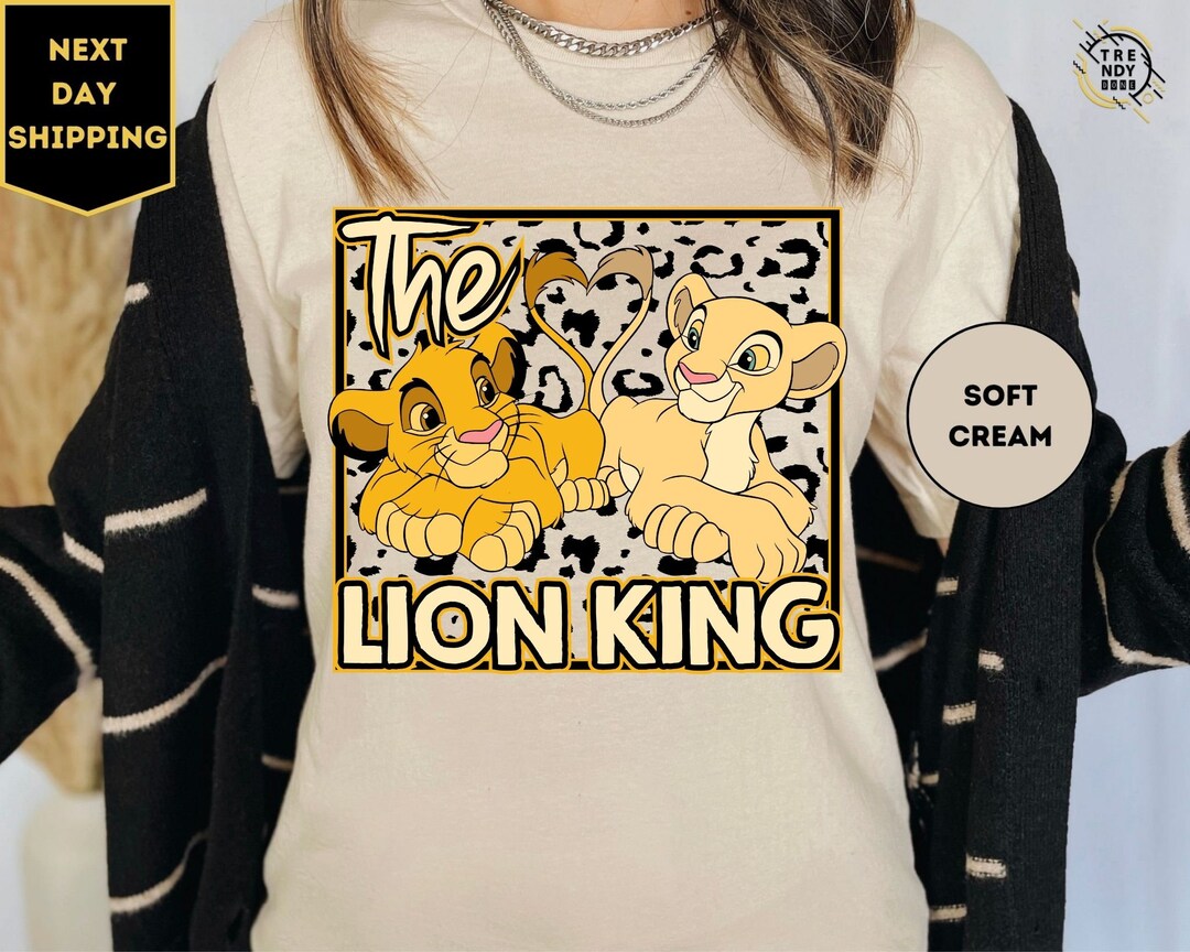 Disney Lion King Simba and Young Nala Hakuna Matata Retro Shirt, Magic ...