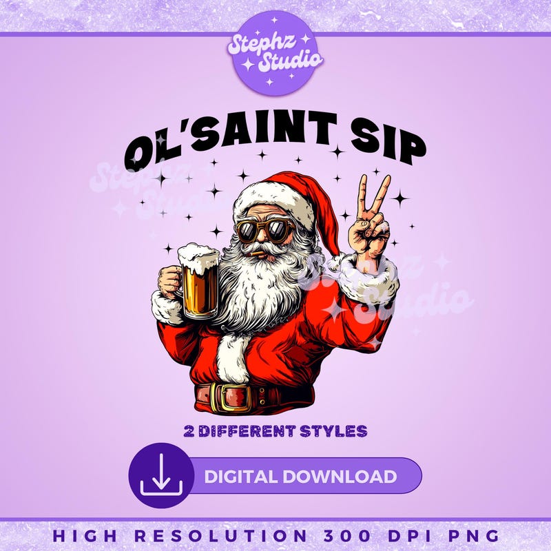 Old Saint Nick - Etsy