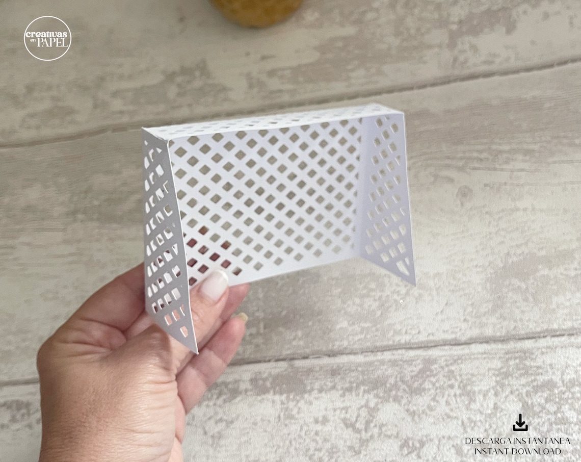 Porteria de futbol 3d Svg,Eps,Dxf, Png, archivo de corte porteria para ...