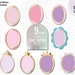 Oval Cake Topper Base Pack Svg Ai Studio Cut File Cake - Etsy