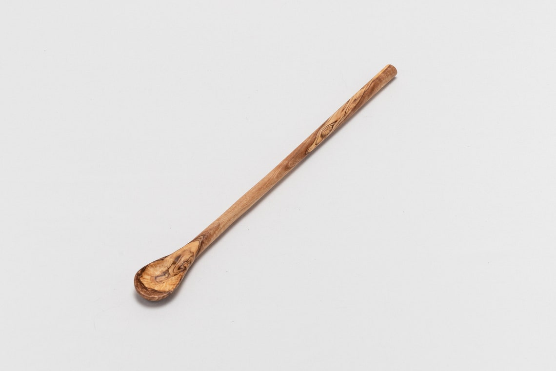 Olive Wood Tasting Spoon | Etsy