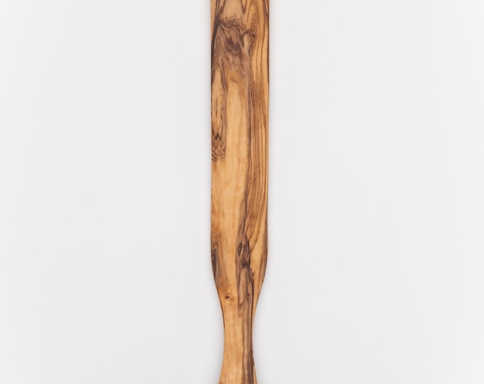 BEST Seller Premium Olive Wood Rustic 12.5 Spurtle Wood Cooking Spurtle ...