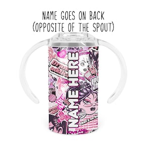 2000's Retro Sippy Cup - Twelve Oz Double Walled Stainless Steel ...