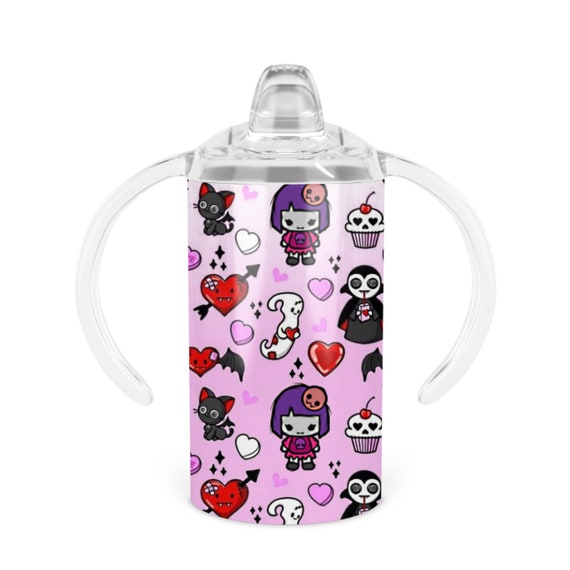 Personalized Cute Vampire Sippy Cup Halloween Themed 12 Oz - Etsy