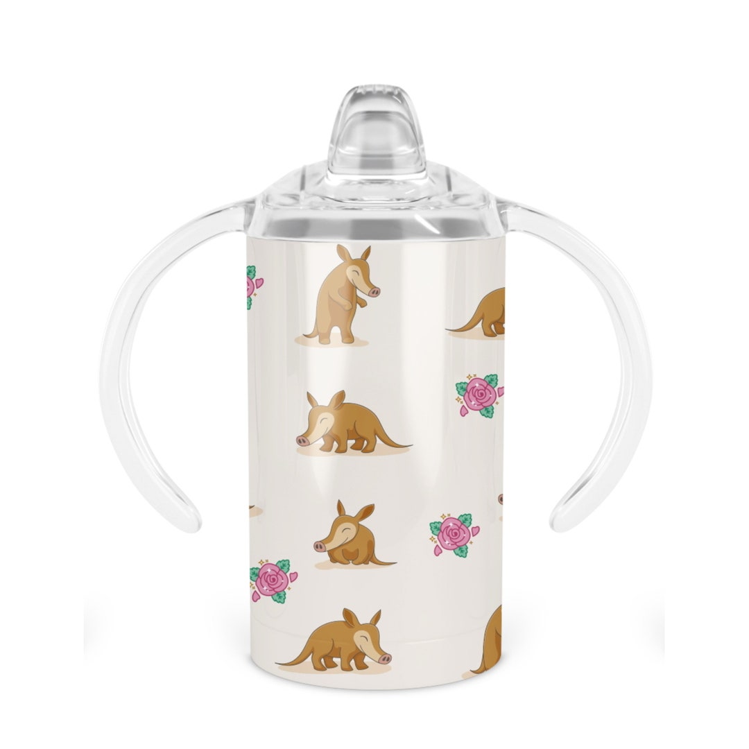 Personalized Aardvark Sippy Cup Includes Screw-on Sippy Handle Lid and ...
