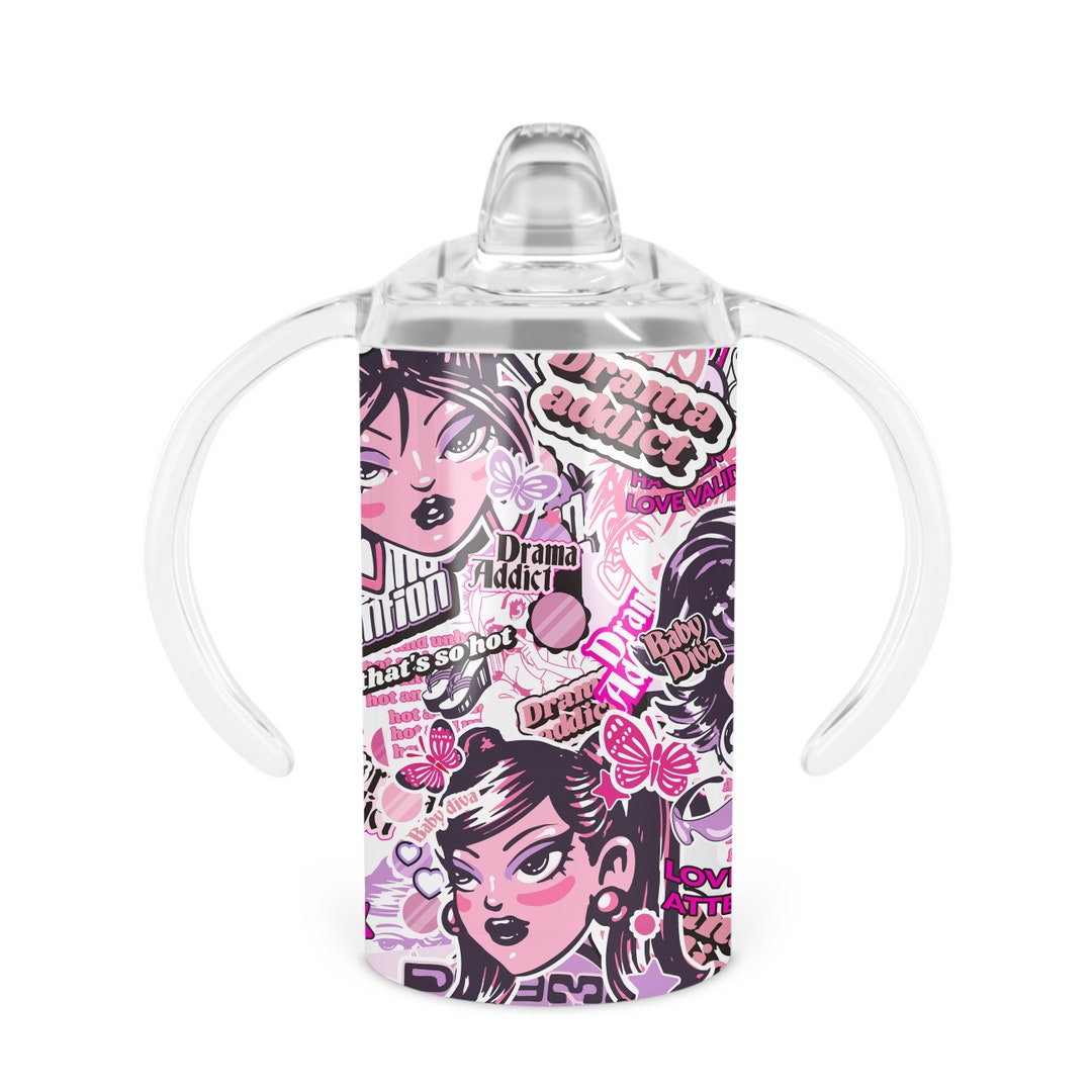 2000's Retro Sippy Cup Twelve Oz Double Walled Stainless Steel Tumbler ...