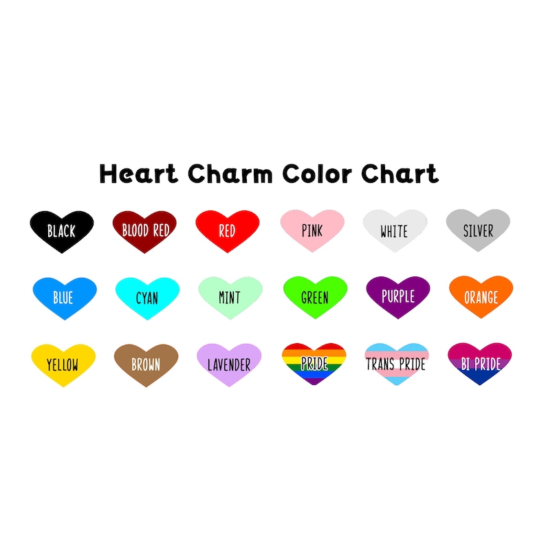 Pink Heart Collar Vegan Leather Choker With Your Choice - Etsy