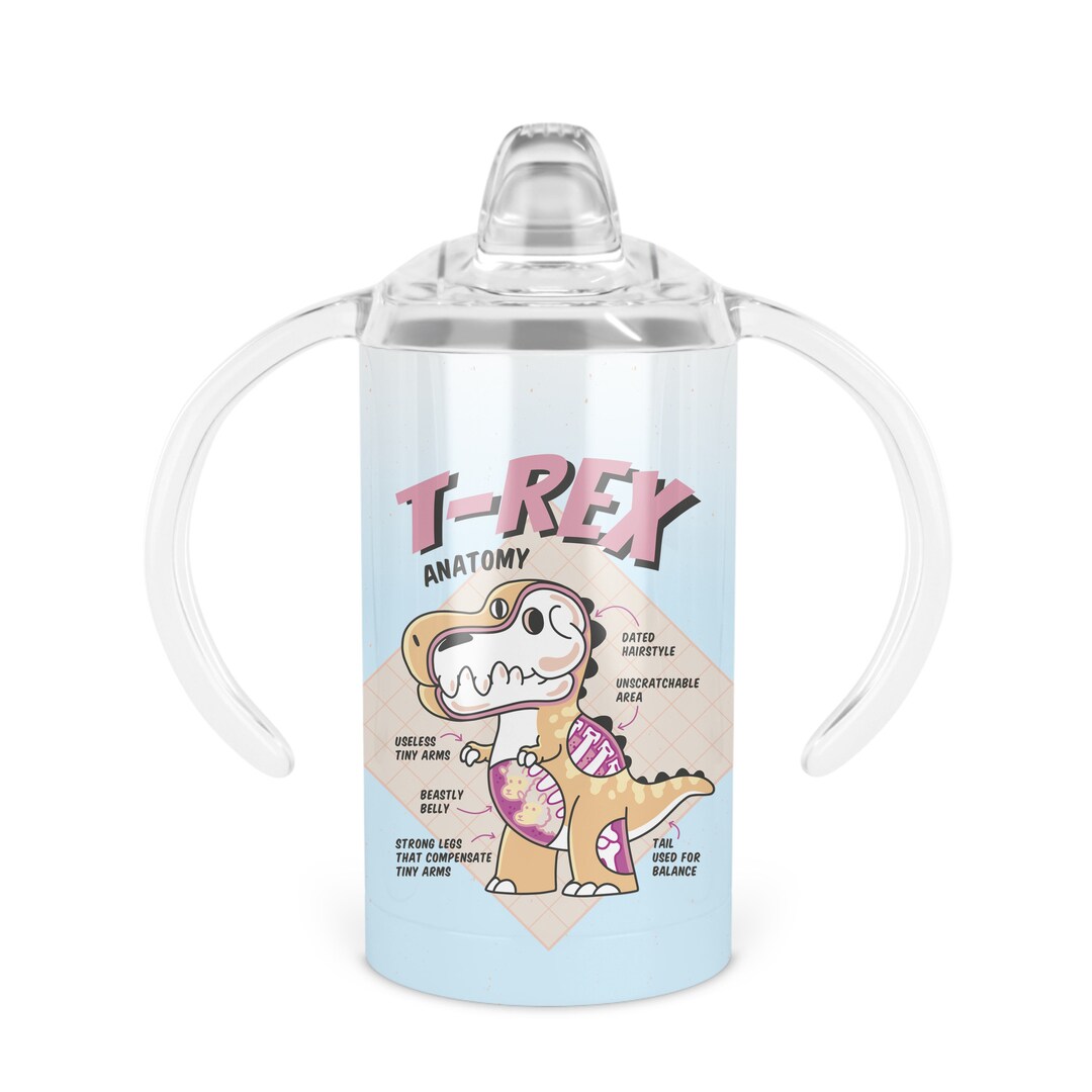 T-rex Anatomy Cup - 12 Oz Double Walled Stainless Steel Tumbler ...