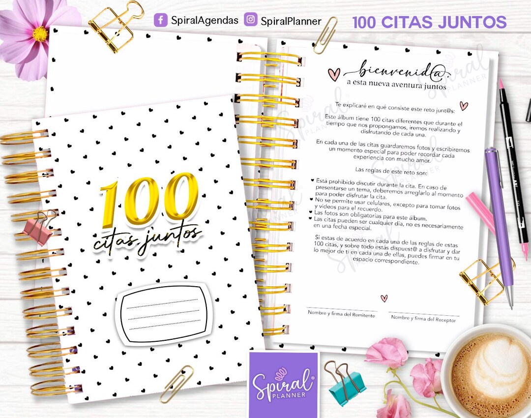 Our 100 Dates Together / 100 Dates Together / Date Planner / 100 Dates ...