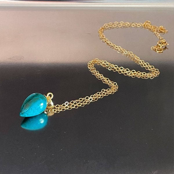 Chrysocolla Necklace - Etsy