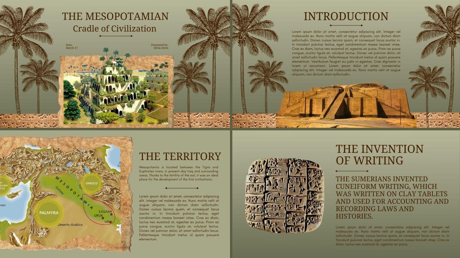 Canva Presentation on Mesopotamia – the Cradle of Civilization ...