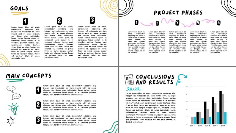 CANVA Presentation for Group Project | Template for Education | Doodles ...