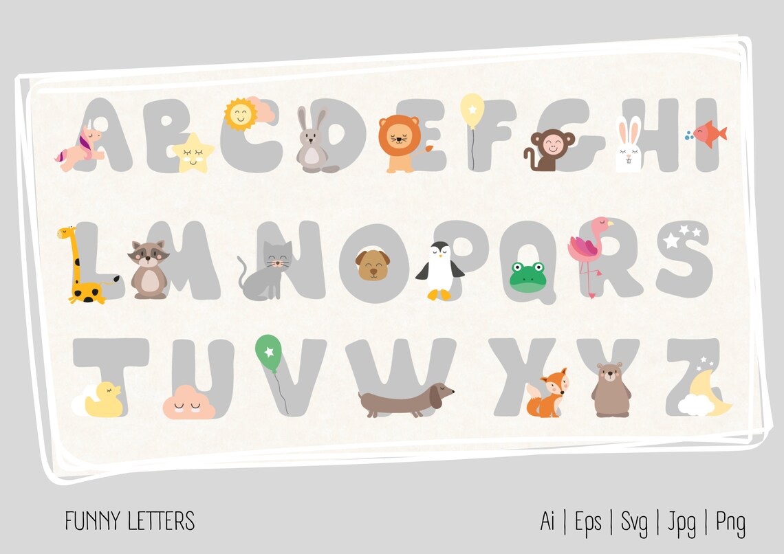 Cute Baby Clipart Illustration, Vector Clipart for Kids, Vector Flat ...