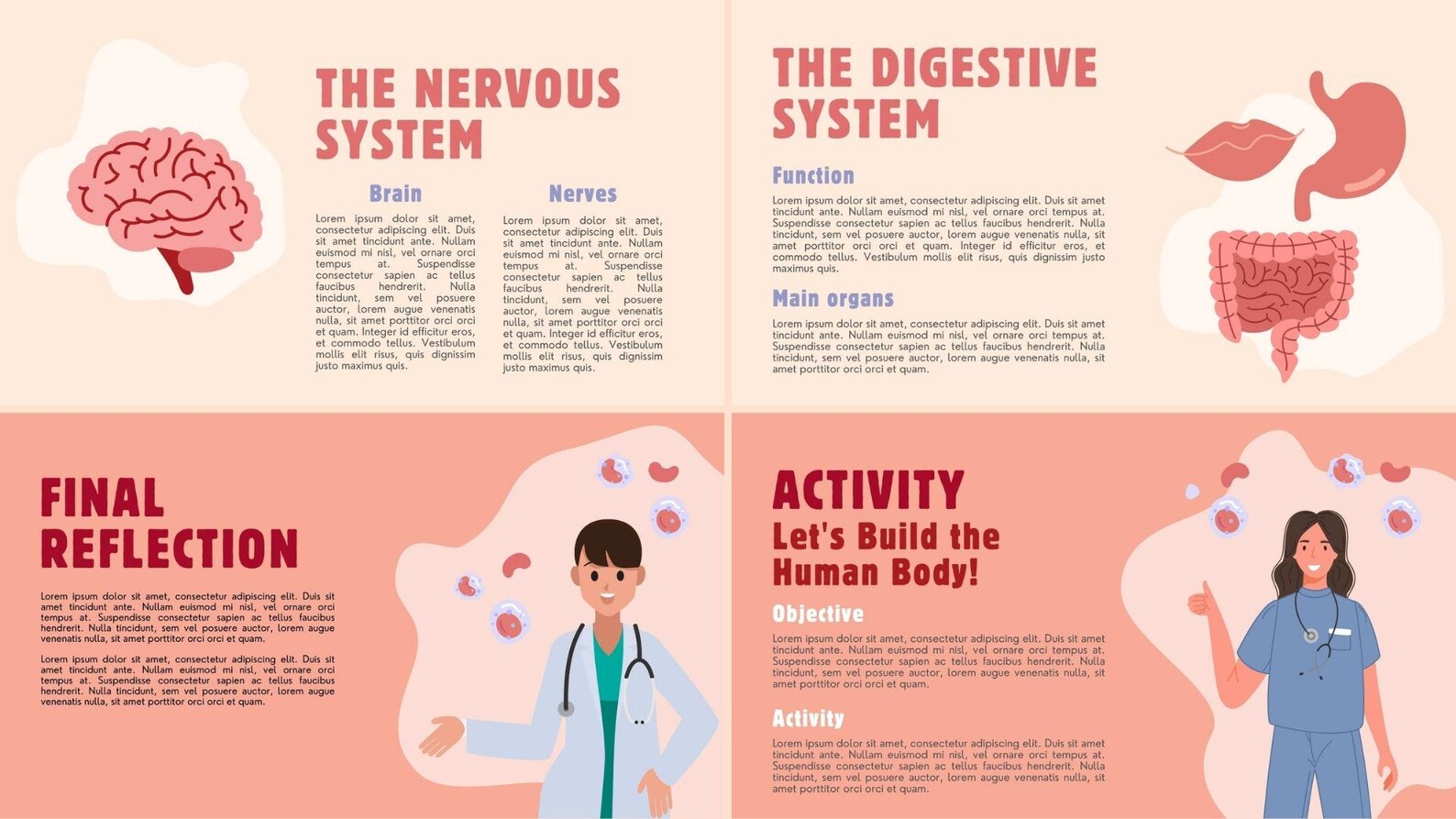 CANVA Presentation Template – Illustrated, Animated and Playful Human ...